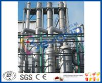 China 25TPH 4-Effect 5-Flow Falling Film Evaporator for Clear Apple Juice Concentration for sale
