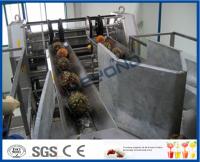 China Pineapple Processing Juice Factory Machinery With Fruit Juice Packaging Machine for sale