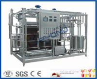 China 3 Section Milk Pasteurization Equipment PLC Touch Screen PID Control 85°C 15s for sale