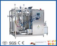 China High Heat Treatment SUS 304 Plate Milk Sterilizer Machine / Milk Pasteurization Machine for sale