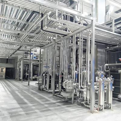 China SUS304 PLC Automatic Soy Milk Production Line 50kg/h to 2t/h Hot Filling Sterilizer for sale