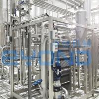 China SUS304 PLC Automatic Soy Milk Production Line 50kg/h to 2t/h Hot Filling Sterilizer for sale