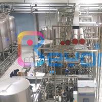 China SUS304 PLC Automatic Soy Milk Production Line 50kg/h to 2t/h Hot Filling Sterilizer for sale