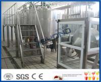 China Continuous Butter Making Process Stainless Steel Butter Churn / Milk Pasteurizer Machine for sale