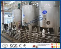 China PLC Control Industrial Yogurt Making Machine For Yogurt Manufacturing Process for sale