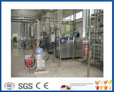 China Industrial Yogurt Maker 1000L-10000LPH Full Automatic SUS304 SUS316 Milk Processing for sale