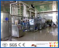 China 2000LPH 10000LPH SUS304 SUS316L UHT Milk Processing Plant With Filling Machine for sale