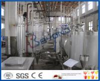 China PLC Touch Screen Control Milk Processing Line 5-200TPD UHT Milk Machine SUS304 for sale