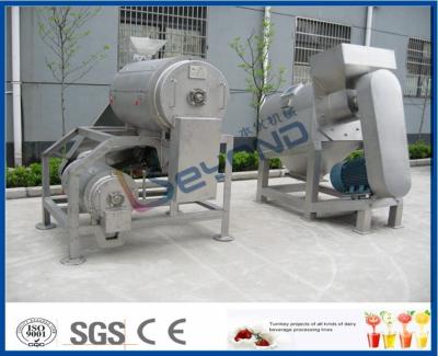 China SUS304 Fruit Stone Washer 1-20 T/H Capacity for Peach Apricot Juice Processing for sale