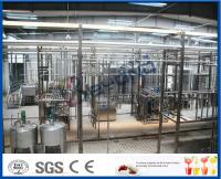 China 1500LPH UHT Milk Processing Line , Milk Powder Fresh Milk UHT Dairy Processing Plant for sale
