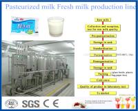 China Skid Mounted 1000L/H Dairy Milk Processing Plant with Cream Separator for Pasteurization for sale