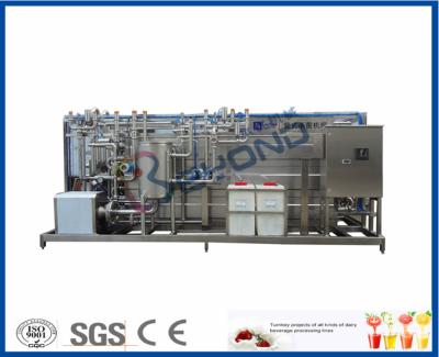China Tubular Milk Juice Pasteurization Machine 137°C 3-5S UHT Sterilizer for Aseptic Filling for sale