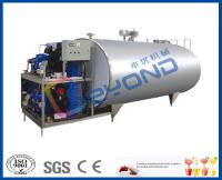 China Stainless Steel Milk Cooling Tank 500L to 20000L for Fresh Milk Storage for sale