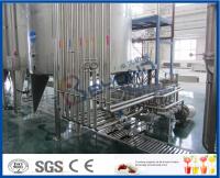 China PLC Control High Standard Fruit Juice Processing Line / Fruit Juice Manufacturing Plant for sale