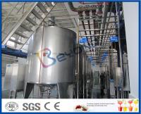 China PLC Control High Standard Fruit Juice Processing Line / Fruit Juice Manufacturing Plant for sale