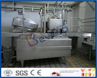 China Customized SUS304 SUS316L Stainless Steel Milk Receiving Tank 500L 1000L for sale