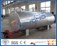 China SUS304 Stainless Steel Milk Transport Tanker Truck 5000L to 20000L Insulated for sale