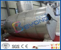 China Insulation Coil Type Miller Jacket Stainless Steel Tank 500L-15000L CE ISO9001 for sale