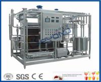 China 500L Plate Type Milk Pasteurization Equipment With Dairy Heat Exchanger for sale