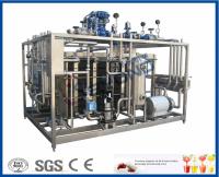 China High Temperature Sterilization Uht Processing Equipment , Milk Production Plant for sale