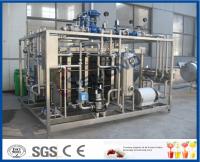 China High Temperature Sterilization Uht Processing Equipment , Milk Production Plant for sale