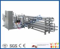 China Aseptic Tube-in-Tube Milk Pasteurization Equipment 1500-5000 L/H for Continuous Sterilization for sale