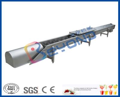 China Screw Conveyor Design Fruit Processing Equipment With SUS304 Stainless Steel for sale
