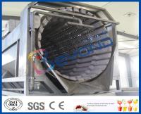 China Vegetable / Fruit Washing Machine Rolling Drum With Brush Washer CE / ISO9001 for sale