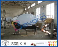 China SUS316L Horizontal Milk Transport Tank Insulated 1000L to 8000L Capacity for sale