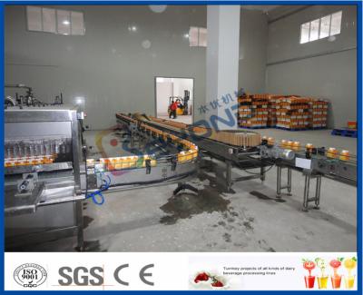 China Continuous Spraying Tunnel Sterilizer 3000-18000BPH for Juice Tea Bottles ISO Certified for sale