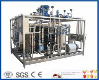 China UHT Sterilizer Dairy Processing Plant 25TPD Yogurt Machine with CIP System for sale