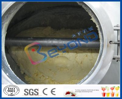 China Industrial Butter Churn 200-50000LPD SUS304 Pasteurized Cream Butter Processing Line for sale