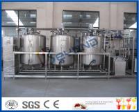 China 1000L-10000L CIP Cleaning System 4 Tank Double Circuits for Dairy Beverage Processing for sale