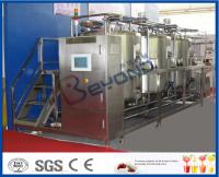 China 1000L CIP Cleaning System 10m3/h Flow Rate for Milk Processing Plant ISO CE for sale