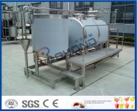 China CIP Cleaning System 500L 1000L 1500L Three Tank Semi Auto Stainless Steel for Food Industry for sale