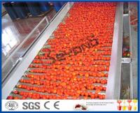 China Tomato Sauce Making Machine Tomato Paste Production Line With Hot / Cold Break System for sale