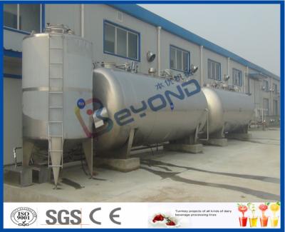 China Stainless Steel Outdoor Juice Milk Storage Tank 15000L 120000L SUS304 SUS316 for sale