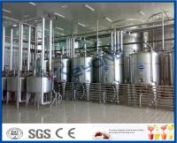 China Full Auto Milk Manufacturing Plant , Yoghurt Processing Line Yogurt Making Machine for sale