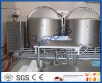 China 500L Plastic Cup Dairy Processing Plant , Professional Ice Cream Making Machine for sale