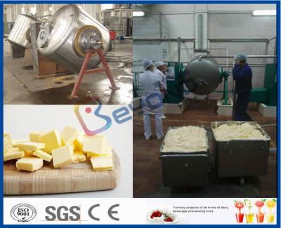 China Integrated Cow Buffalo Milk Butter Maker Machine 200-50000LPD Dairy Processing Line for sale