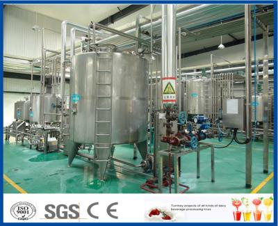 China ISO SUS 304 Complete Fruit Juice Processing Line with Plastic / Glass Bottle Filling Machine for sale