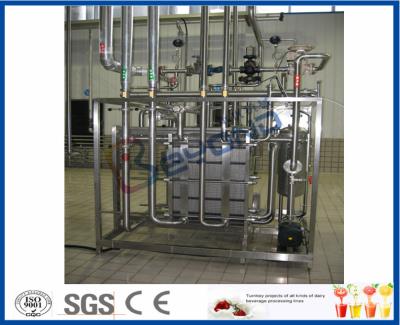 China UHT Plate Type Dairy Pasteurization Equipment 137°C 3-5S Aseptic Sterilizer 1000-5000L/H for sale
