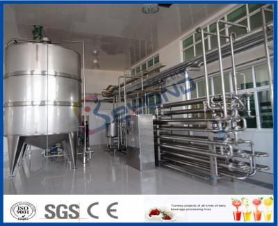 China Aseptic Tube-in-Tube Milk Pasteurization Equipment 1500-5000 L/H for Continuous Sterilization for sale