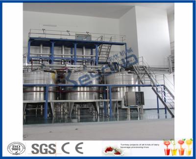 China Full Automatic 4000LPH Beverage Processing Equipment for Juice Tea and Energy Drink Production for sale