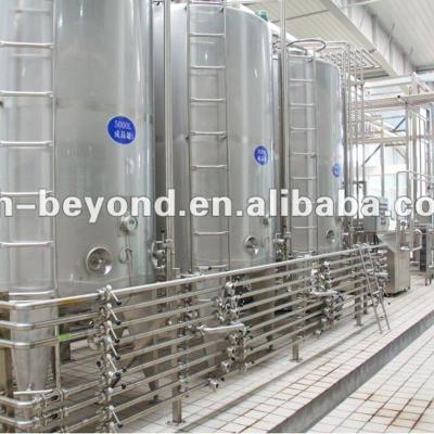 China Stainless Steel Milk Storage Tank 15000L to 300000L Vertical Insulated Silo for sale