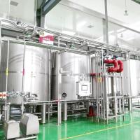 China Food Grade Stainless Steel Milk Tank 500L to 15000L 110V 60Hz for Dairy for sale