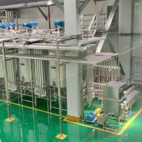 China 2000l Jacketed Brite Stainless Steel Tanks CIP Cleaning for sale