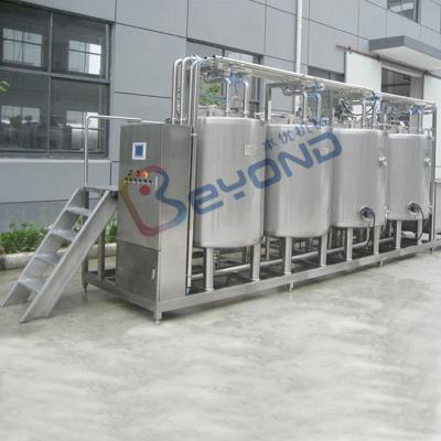 China 10000 Gallon CIP Cleaning System Stainless Steel Tank Split Type for sale