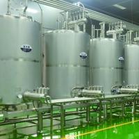 China 10000 Gallon CIP Cleaning System Stainless Steel Tank Split Type for sale