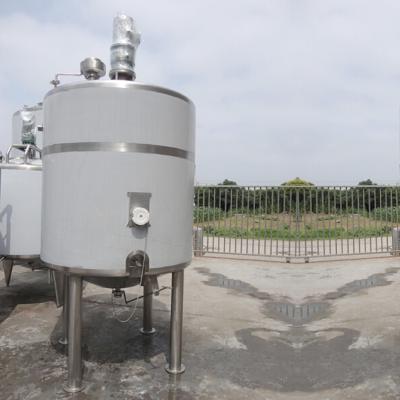 China 304 Stainless Steel Insulated Fermenter Tank 100L 3000L for Yogurt Wine Brewing for sale